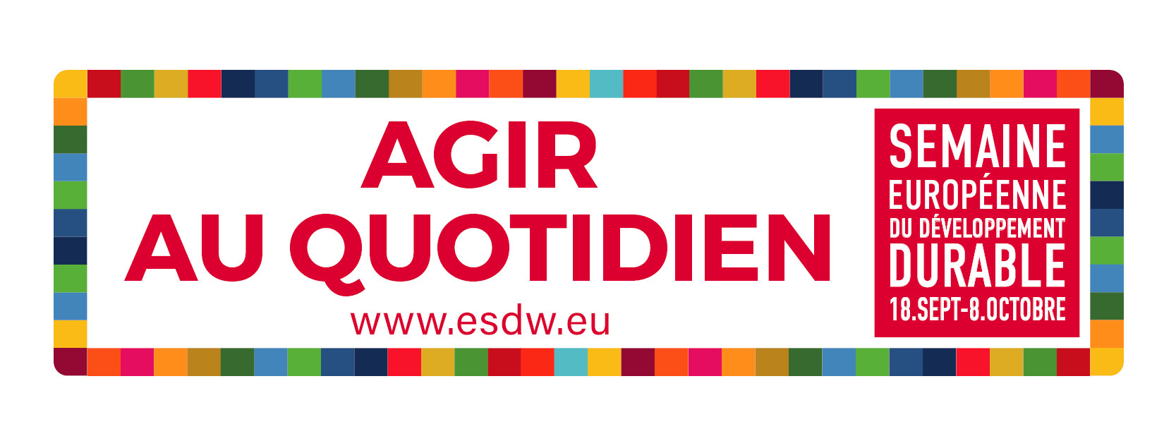 Semaine européenne du développement durable 2024 - Du 18/09/2024 au 08 ... Semaine européenne du développement durable 2024 - Du 18/09/2024 au 08 ...