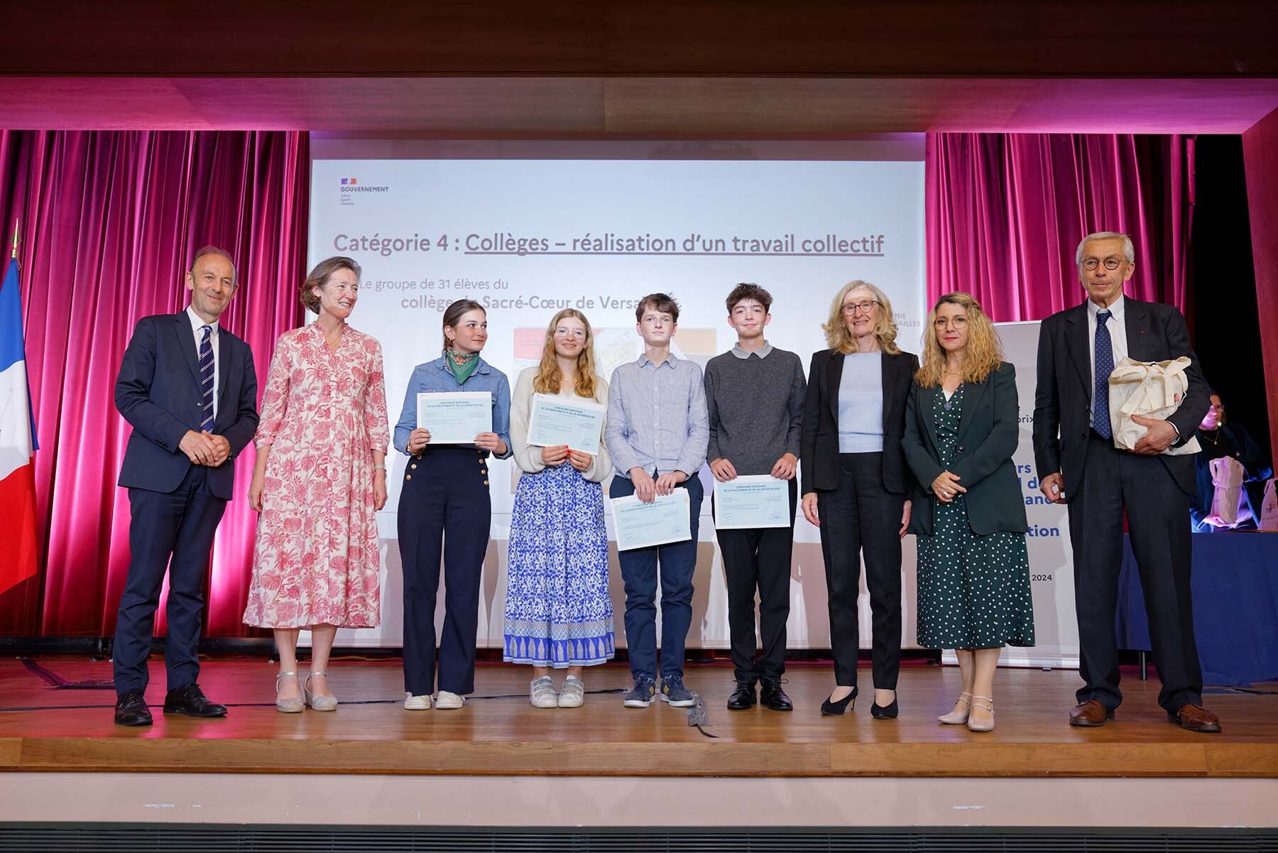 Cérémonie de remise des prix du concours national de la Résistance et de la déportation 2022 ...