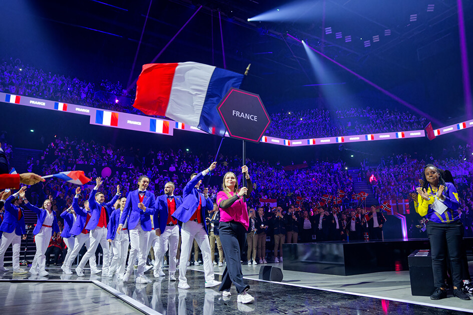 Ouverture de la 47e compétition mondiale des métiers "WorldSkills Lyon ...